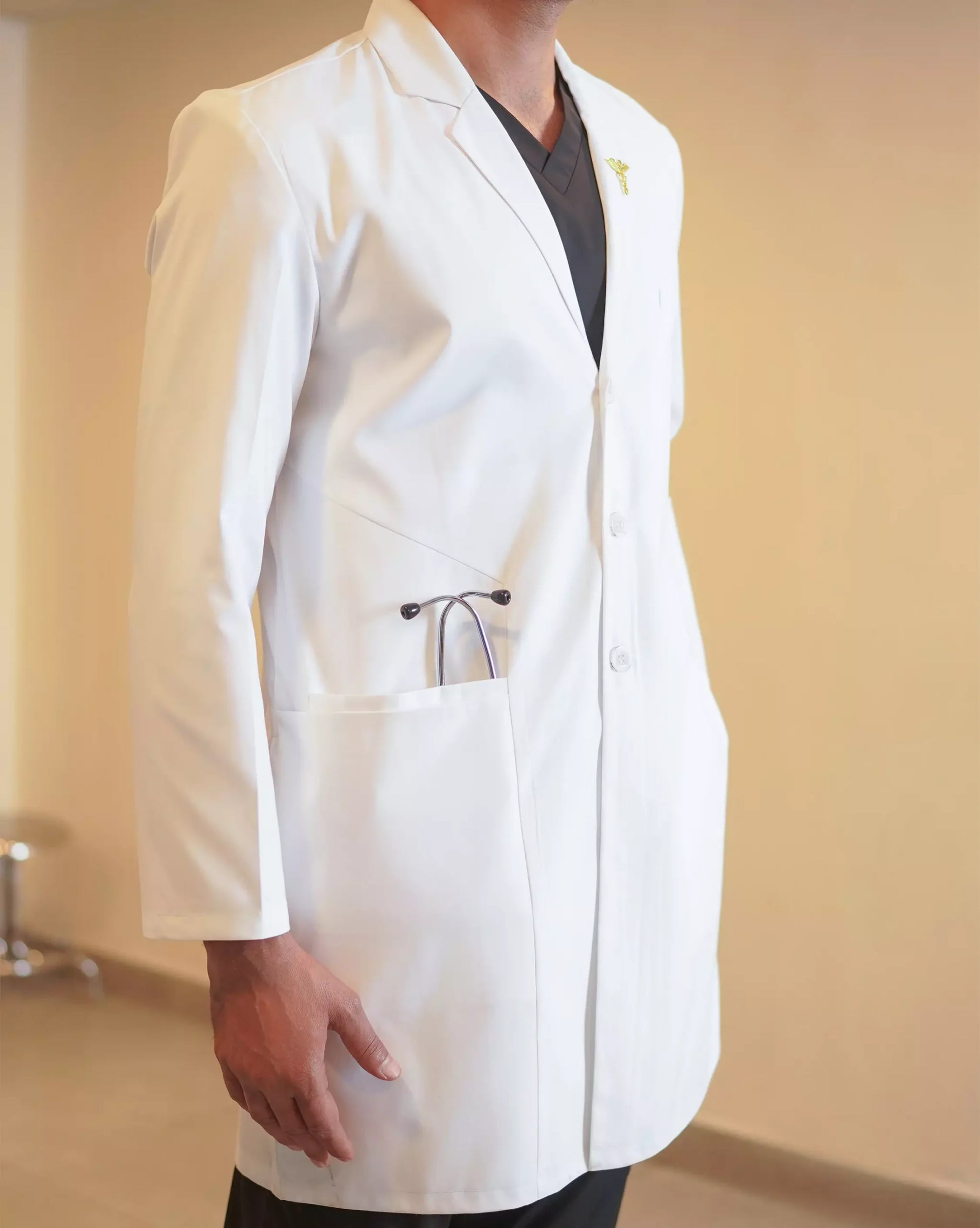 Berlin Unisex Lab Coat in Pakistan – Comfortable & Professional – Medfit