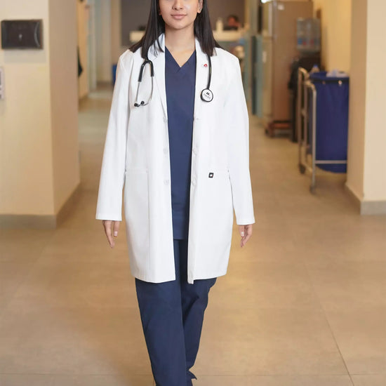 Berlin Unisex Lab Coat in Pakistan – Comfortable & Professional – Medfit