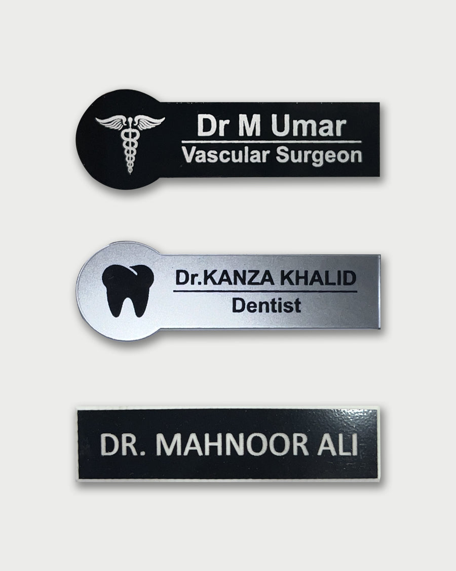 Custom Name Badges for Doctors & Nurses | Medfit Scrubs - Medfit